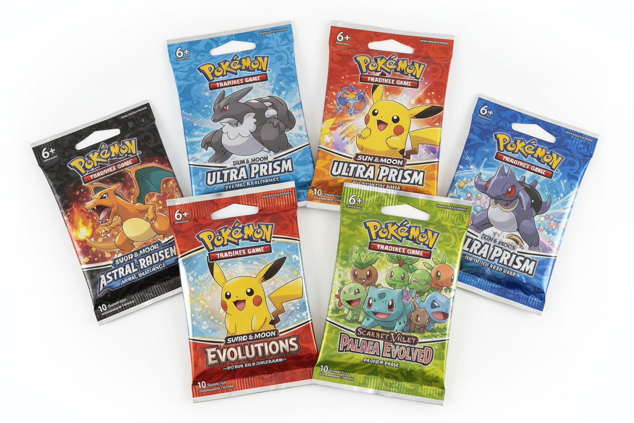 Pokémon Booster Packs | Sealed & Authentic | Moonlight Collectibles ...