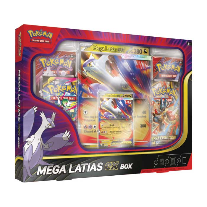 Pokemon - Mega Latias Ex Box – Sealed Pokémon TCG Collection Box ...